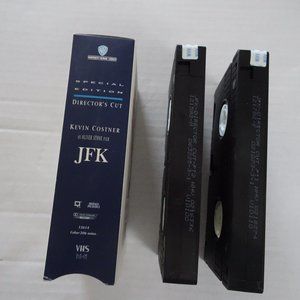 Warner Brothers | Media | Jfk Vhs Tape 991 2 Tape Set Kevin Costner ...